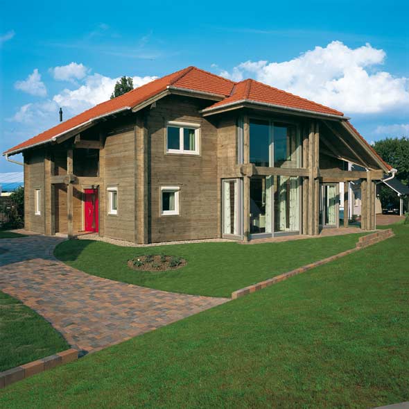 Ein Blockhaus als Fertighaus planen und bauen