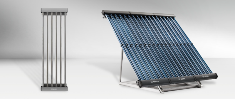 Die Solaranlage für Warmwasser